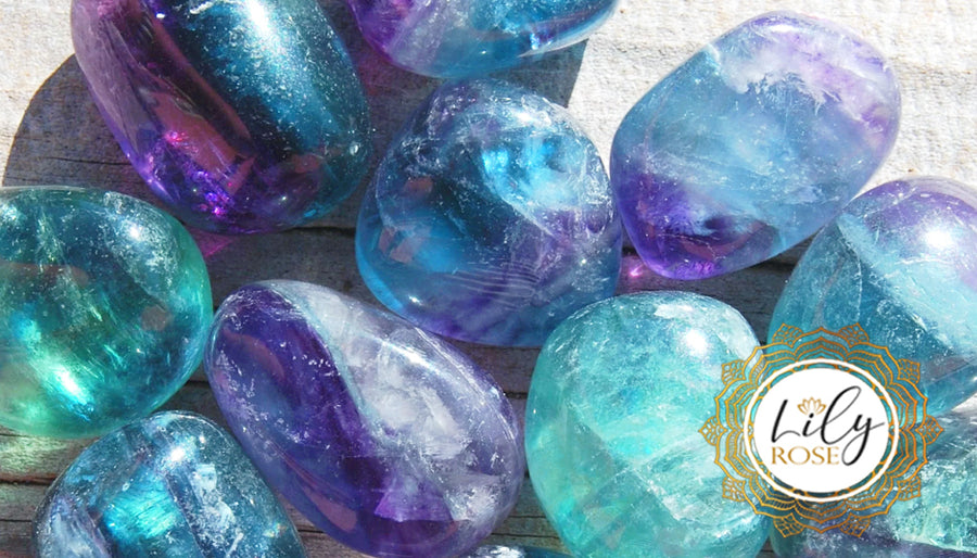 Blue Fluorite Gemstone Uses & Crystal Healing Properties – Lily Rose ...
