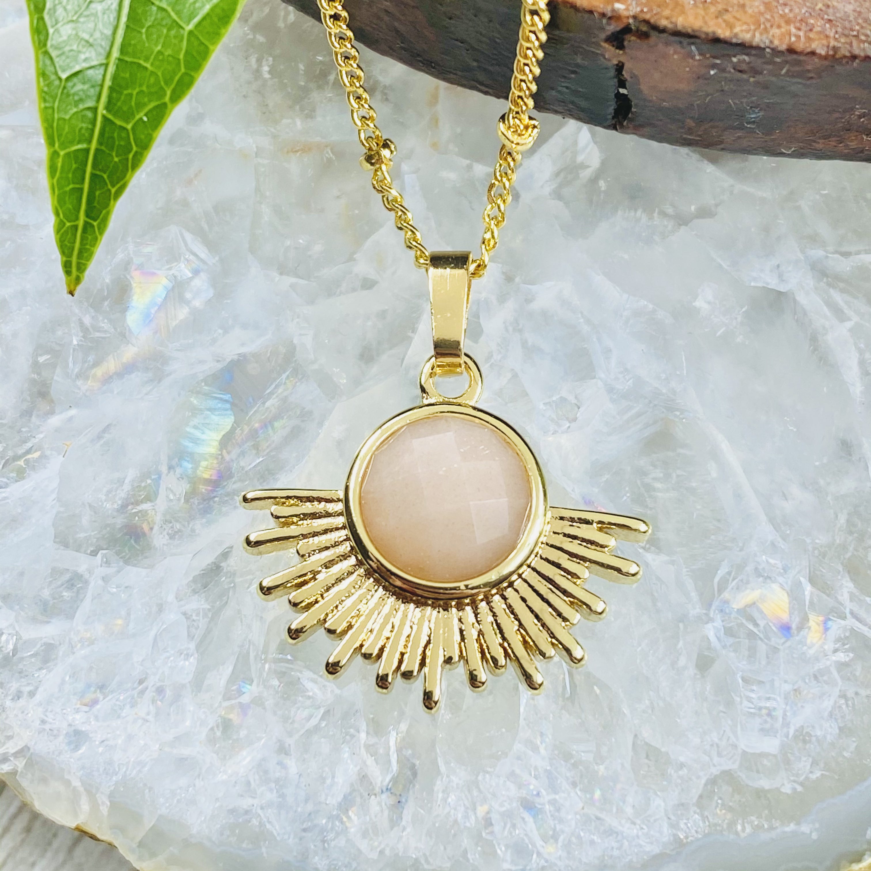 Sun ray necklace store